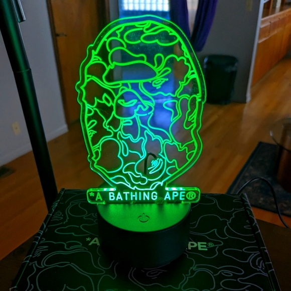 A Bathing Ape | Other | Bape Bathing Ape Limited Edition Led Acrylic ...